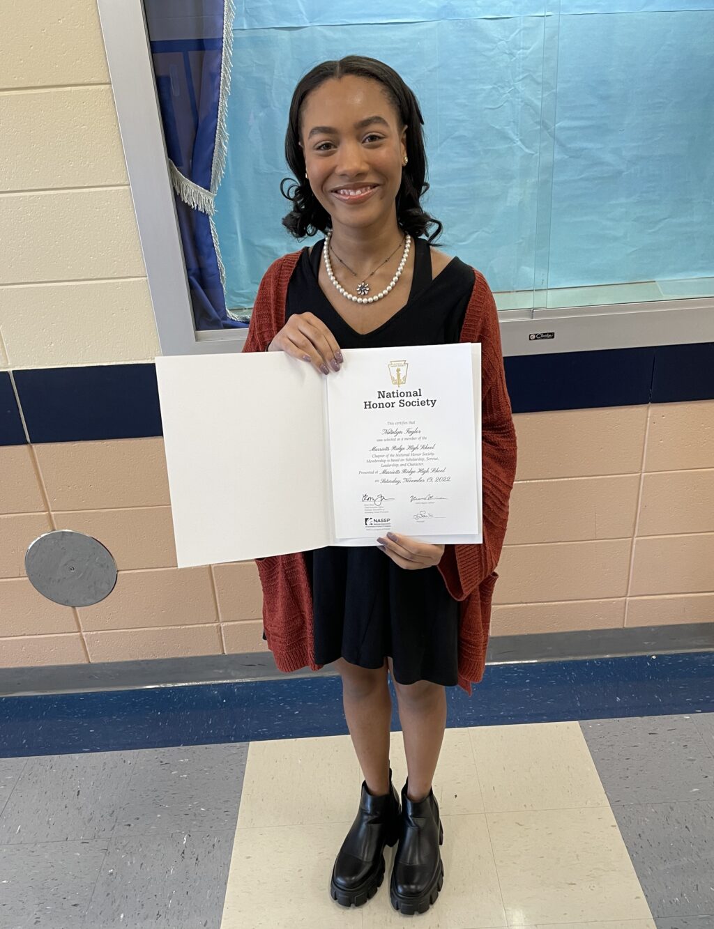 MRHS National Honor Society Induction Ceremony - Love Natalyn